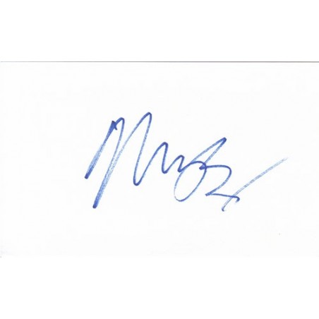 Neil Young Autograph Signature Card