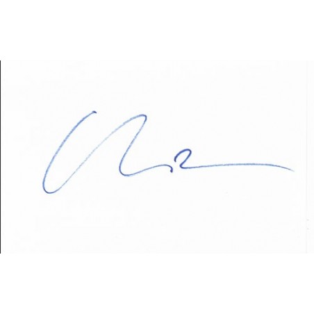 Uma Thurman Autograph Signature Card