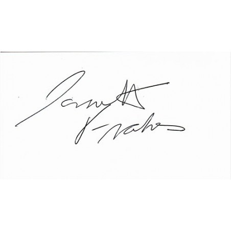 Jonathan Frakes Autograph Signature Card