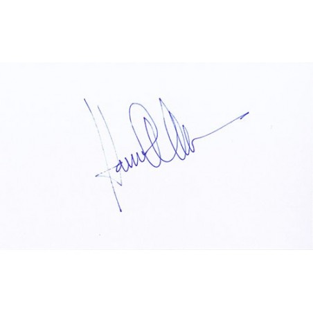 Karen Allen Autograph Signature Card