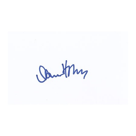 Ian Holm Autograph Signature Card