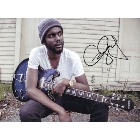 Gary Clark Jr Autograph Signed Photo