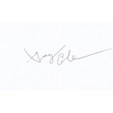 Gary Cole Autograph Signature Card