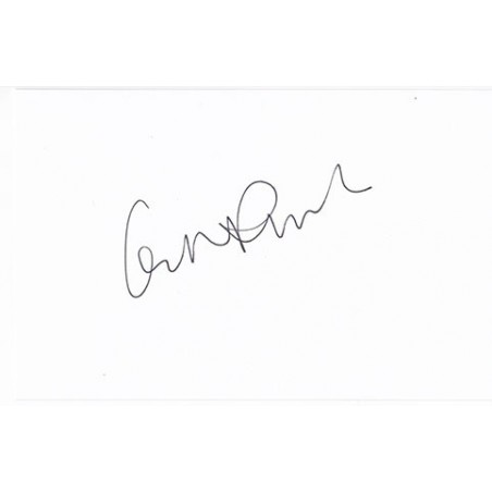 Ian McDiarmid Autograph Signature Card
