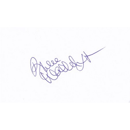 Julie Walters Autograph Signature Card