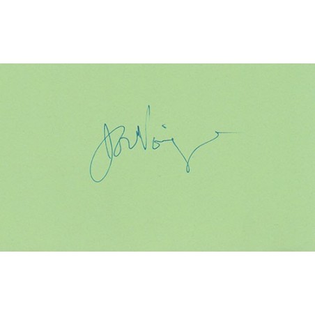 Jon Voight Autograph Signature Card