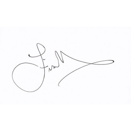 Laurence Fishburne Autograph Signature Card