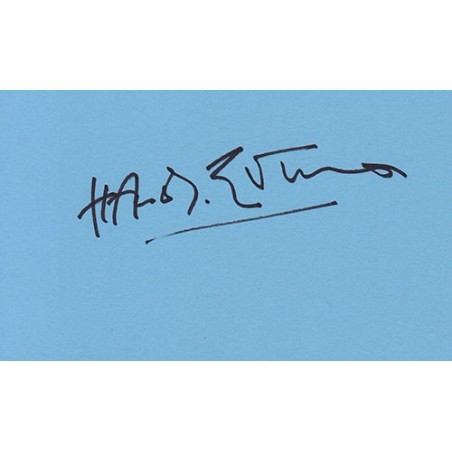 Han Zimmer Autograph Signature Card