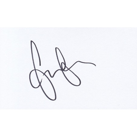 Emilia Clarke Autograph Signature Card