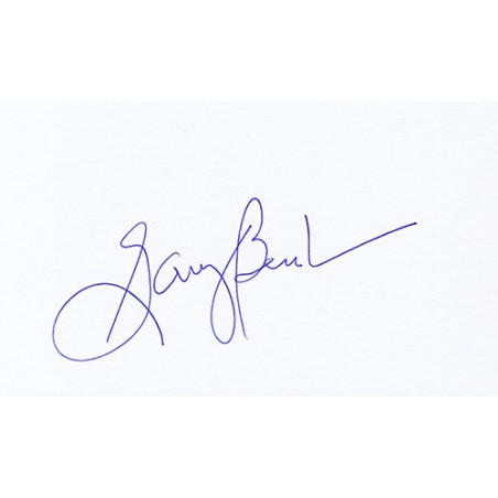 Gary Beach Autograph Signature Card