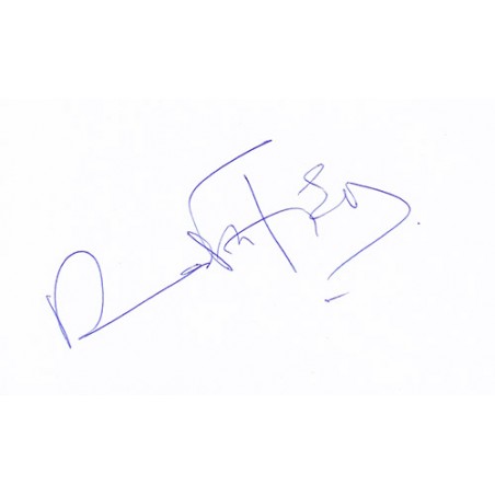 Ralph Fiennes Autograph Signature Card