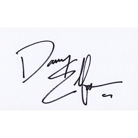Danny Elfman Autograph Signature Card