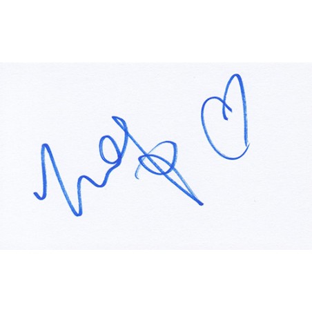 Mandy Moore Autograph Signature Card