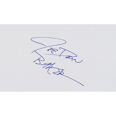 Joe Don Baker Autograph Signature Card