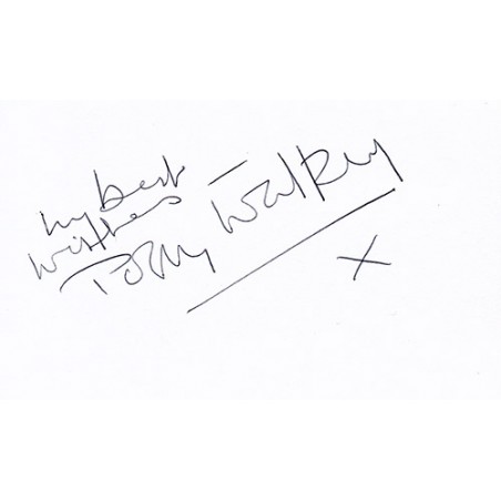 Polly Walker Autograph Signature Card