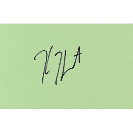 Helen Hunt Autograph Signature Card