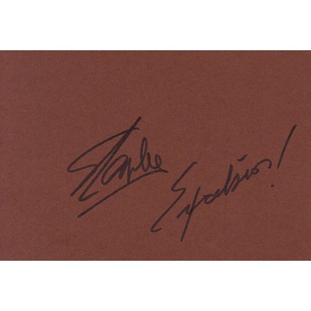 Stan Lee Autographed Card