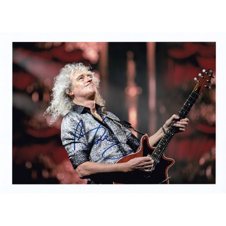 Brian May Autograph Signed Photograph