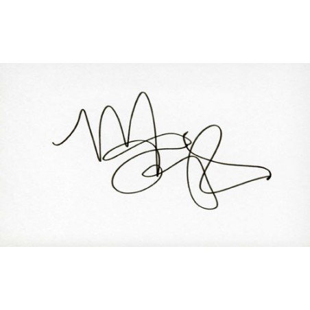 Michelle Monaghan Autograph Signature Card