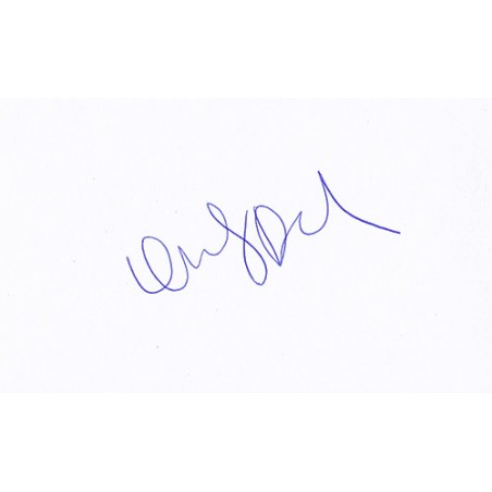 Emily Deschanel Autograph Signature Card