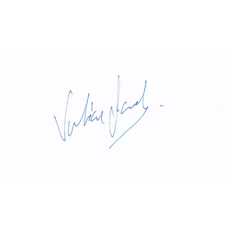 Julian Sands Autograph Signature Card
