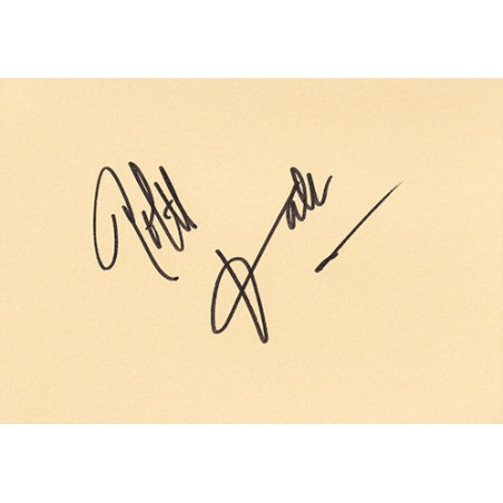 Robert Duvall Autograph Signature Card