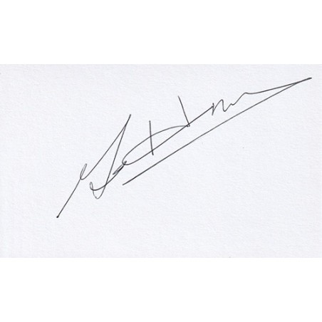 Gene Hackman Autograph Signature Card