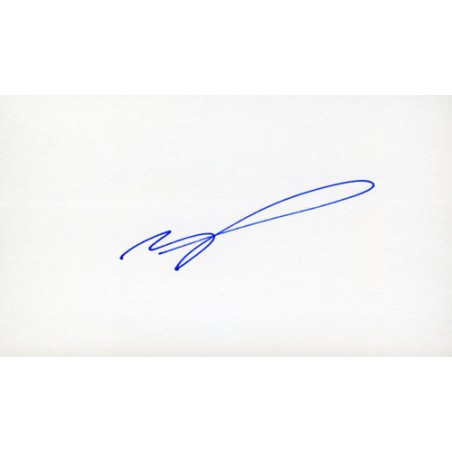 Terrence Howard Autograph Signature Card