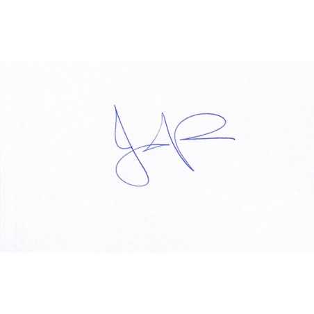Jason Isaacs Autograph Signature Card