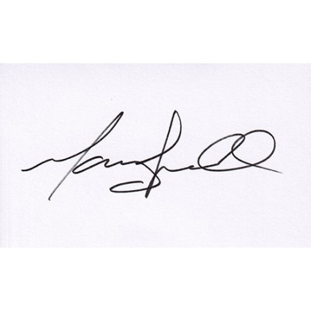 Mary McDonnell Autograph Signature Card