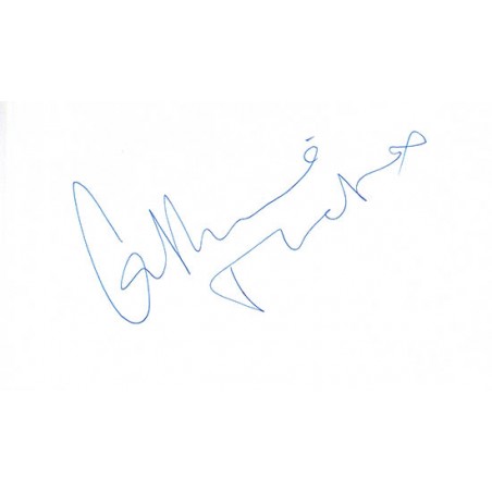 Catherine Tate Autograph Signature Card