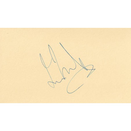 Ian McShane Autograph Signature Card