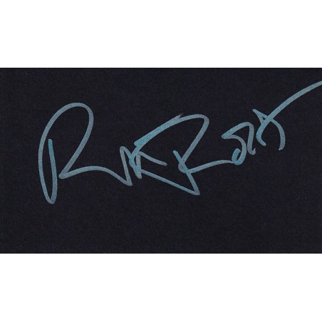 Robert Rodriguez Autographed Card
