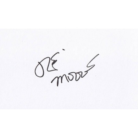 Demi Moore Autographed Card