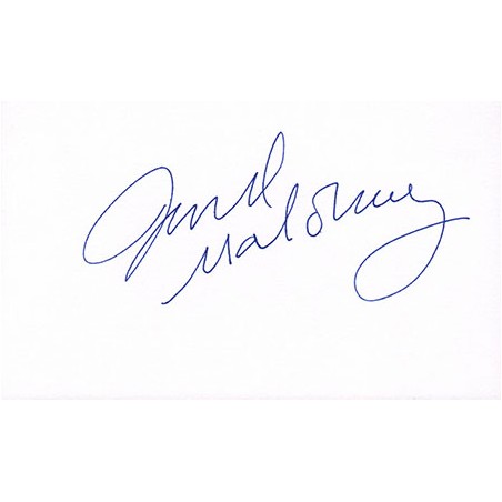 Janel Moloney Autograph Signature Card