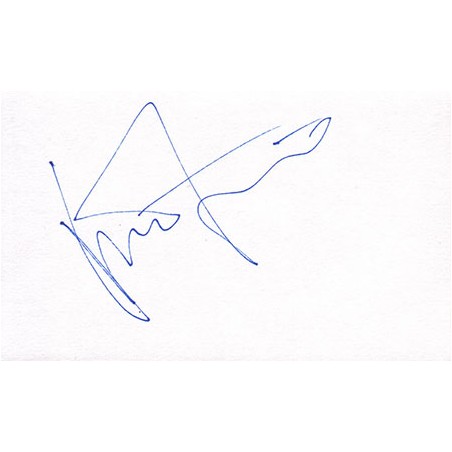 America Ferrera Autograph Signature Card