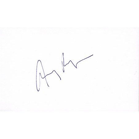 Amy Ryan Autograph Signature Card