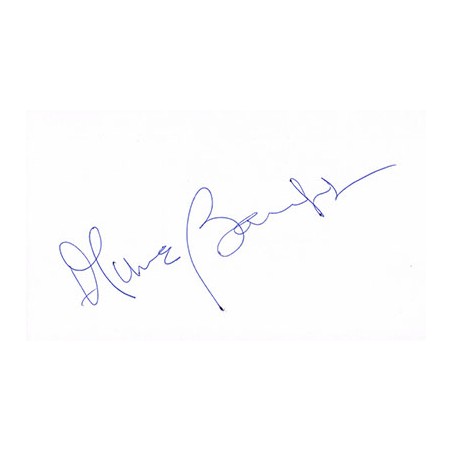 Anne Bancroft Autograph Signature Card