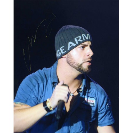 American Idol Celebrity Memorabilia signed by Chris Daughtry