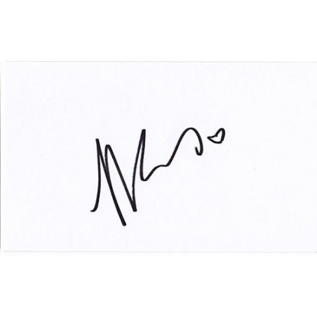 Nancy Allen Autograph Signature Card